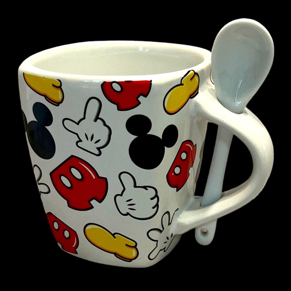 Disney | Dining | Jerry Leigh Mickey Mouse Square Shaped Coffee Yea Mug ...